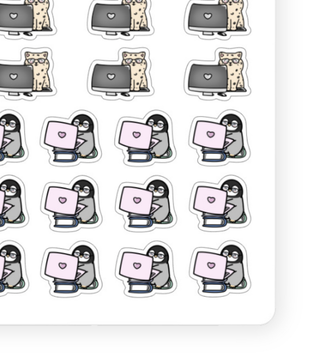 Work Emotis – Ohsokawaiidesigns